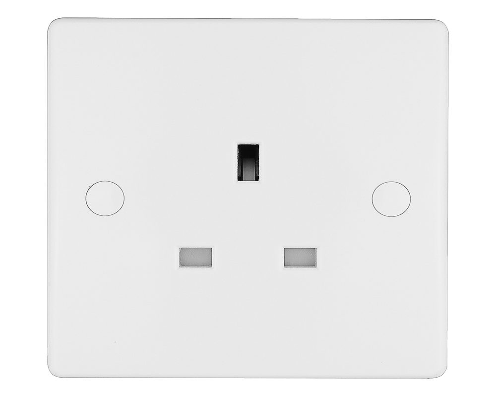 UWM 1 gang 13A unswitched socket outlet – SBID-Pro